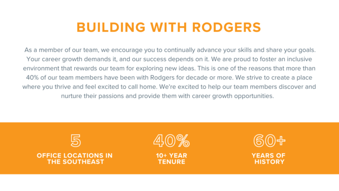 Careers - Rodgers Builders, Inc.